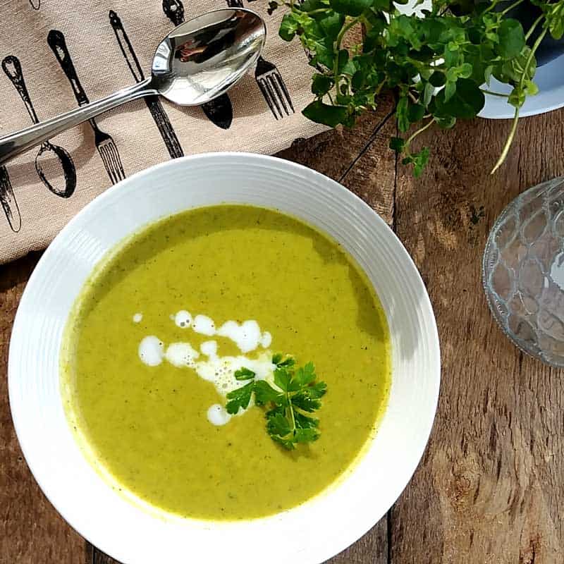 Potage au brocoli et fromage • La Confession du Gourmet